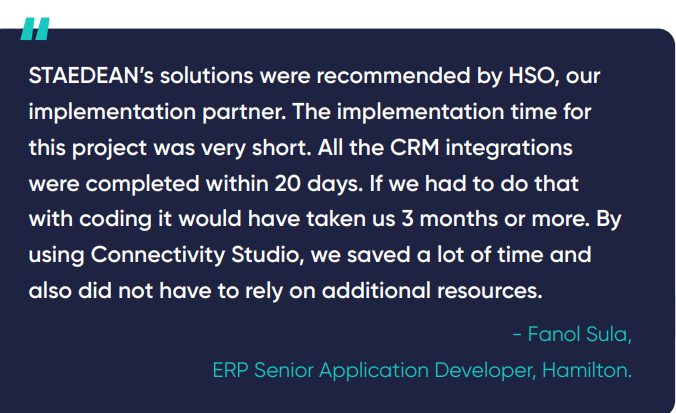 Microsoft Dynamics 365 F&SCM Data Integration Solution