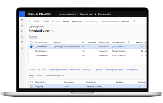 Pharmaceutical Software for Weighing and Dispensing